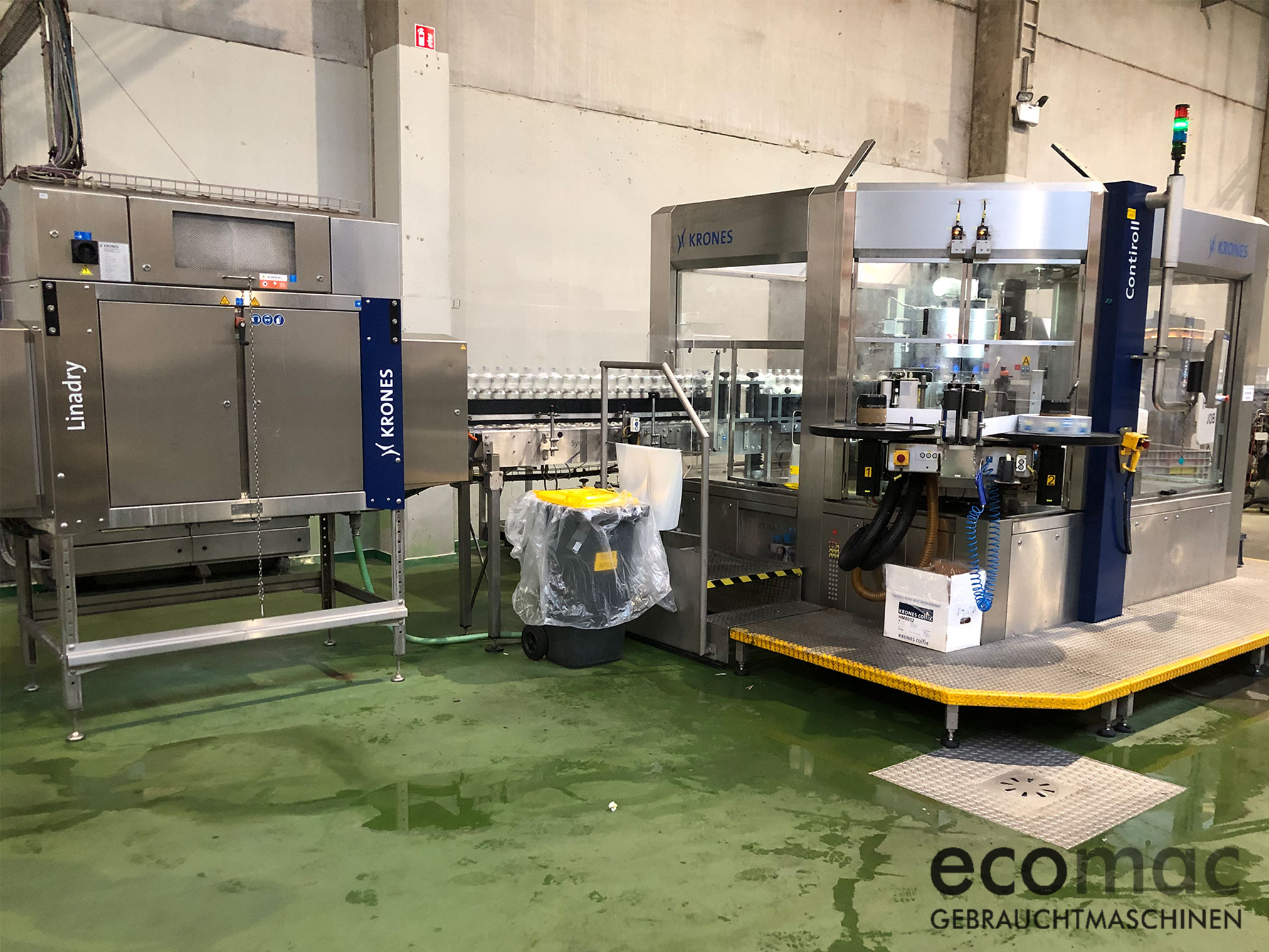 Gebrauchte EW-Abfüllanlage für PET Flaschen # 10-23972 - ecomac