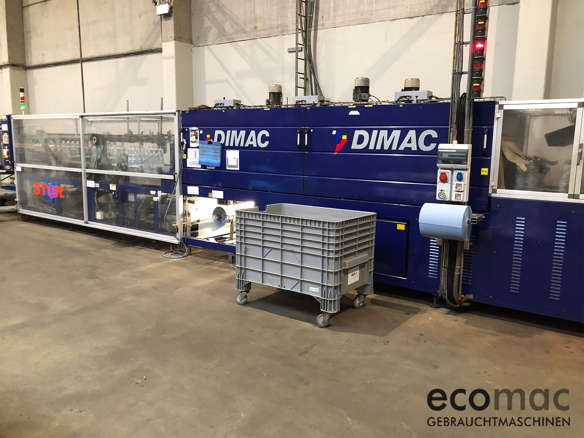 Gebrauchte EW-Abfüllanlage für PET Flaschen # 10-23972 - ecomac